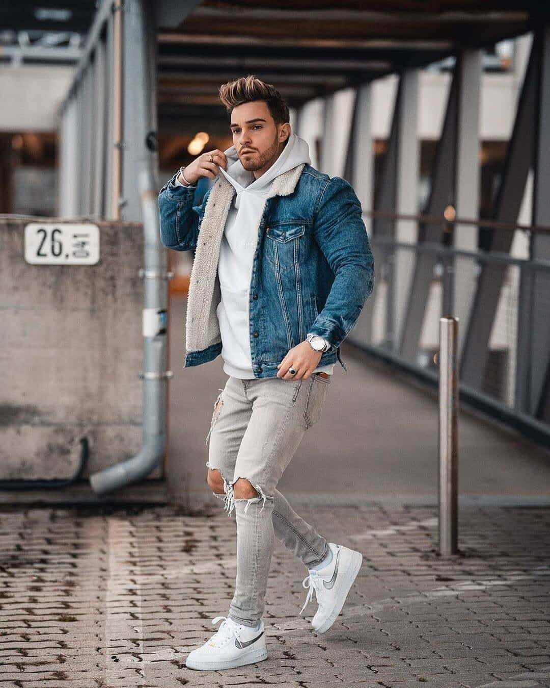 How To Wear A Denim Jacket For Guys - Men's Fashion & Styles