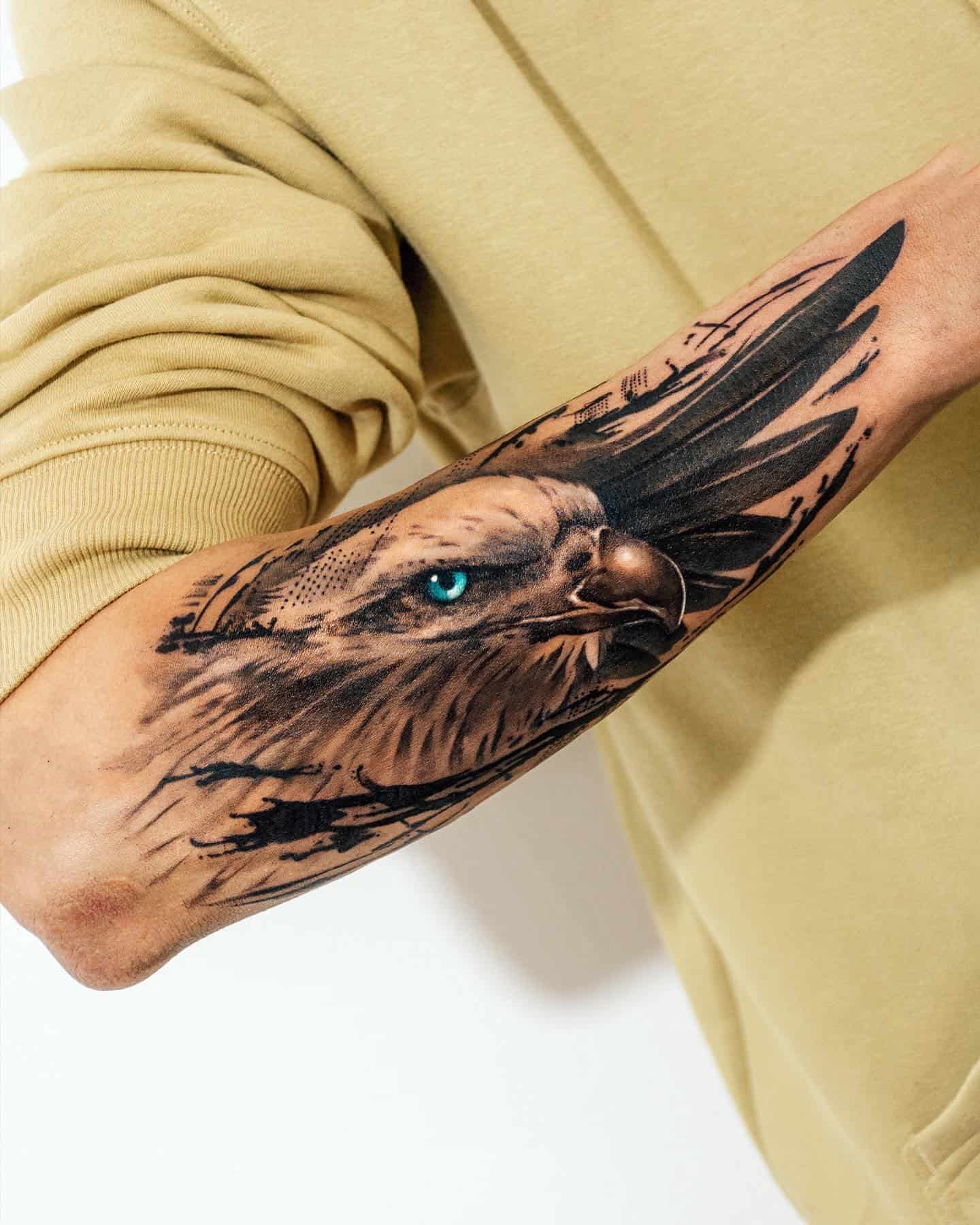 20+ Best Eagle Tattoos for Men in 2024 - Men's Fashion & Styles